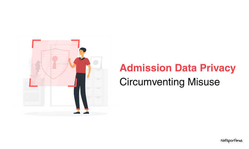 Admission Data Privacy: Circumventing Misuse