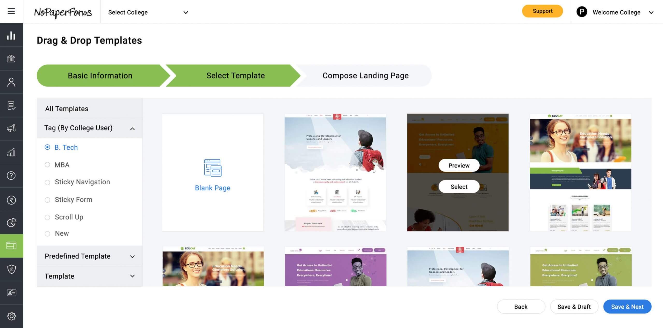 Education CRM for Admissions Management Team | Meritto (Formerly NoPaperForms)