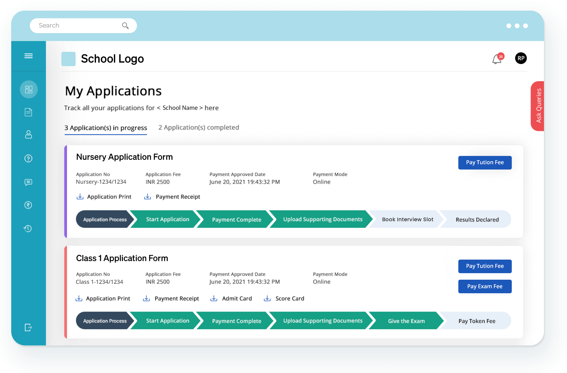 Student Online Admission Portal: Unified Platform for Your Students ...