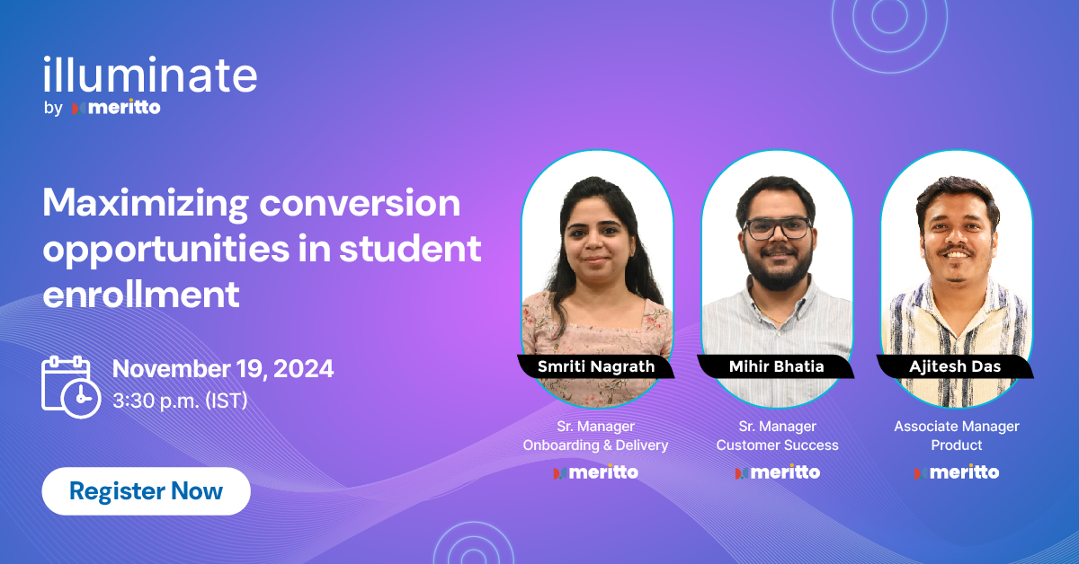 Maximizing conversion opportunities in student enrollment » Meritto